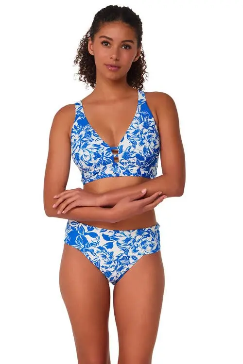 SUNSETS Natalie D Cup Bikini Top - Chelsea Petals
