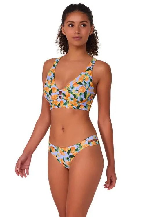 SUNSETS Natalie D Cup Bikini Top - Clementine