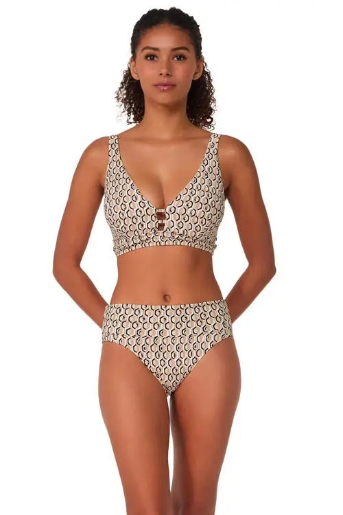 SUNSETS Natalie D Cup Bikini Top - Sand Drift