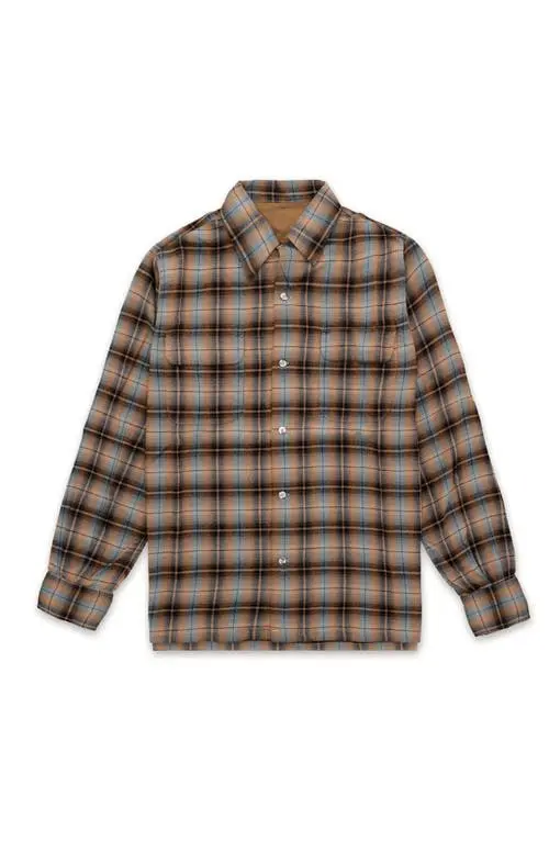 FORTELA Baker Bowling Shirt - Check5