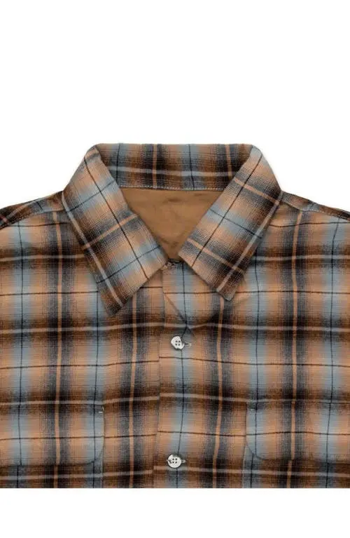 FORTELA Baker Bowling Shirt - Check5