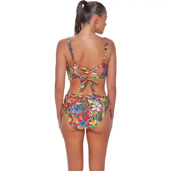 SUNSETS Darci High-waist Bikini Swim Bottoms - Surf's Up