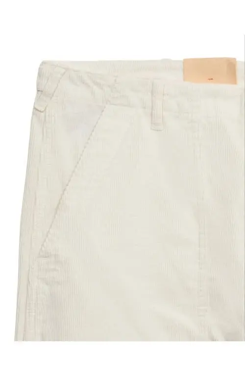 FORTELA Corduroy Fatigue Trousers - Off White