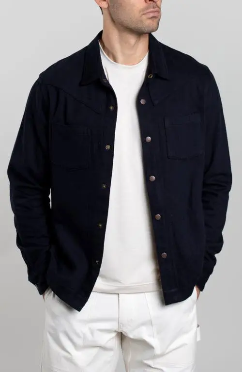 LEISURE LAB Bronco Button Up - River