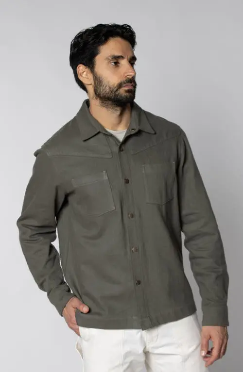 LEISURE LAB Bronco Button Up - Sawgrass