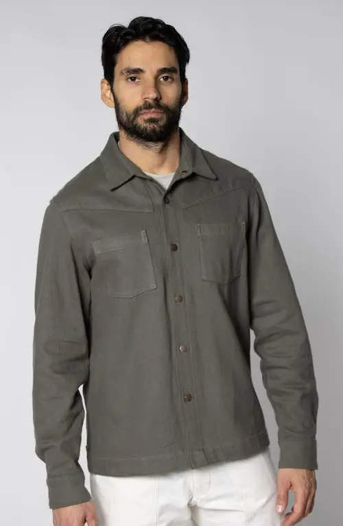 LEISURE LAB Bronco Button Up - Sawgrass