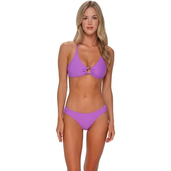 SUNSETS Carrie Crossback Bikini Swimsuit Top - Berry Burst