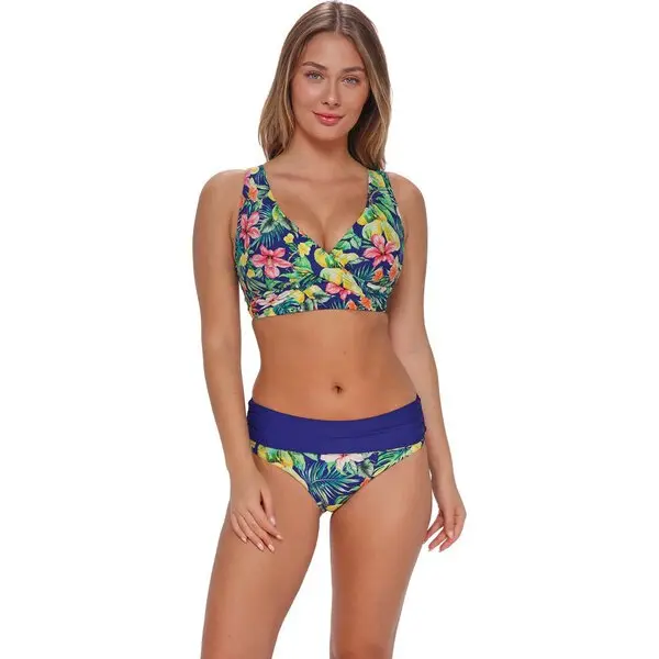 SUNSETS Elsie Dd-cup Bikini Top - Seaside Harvest