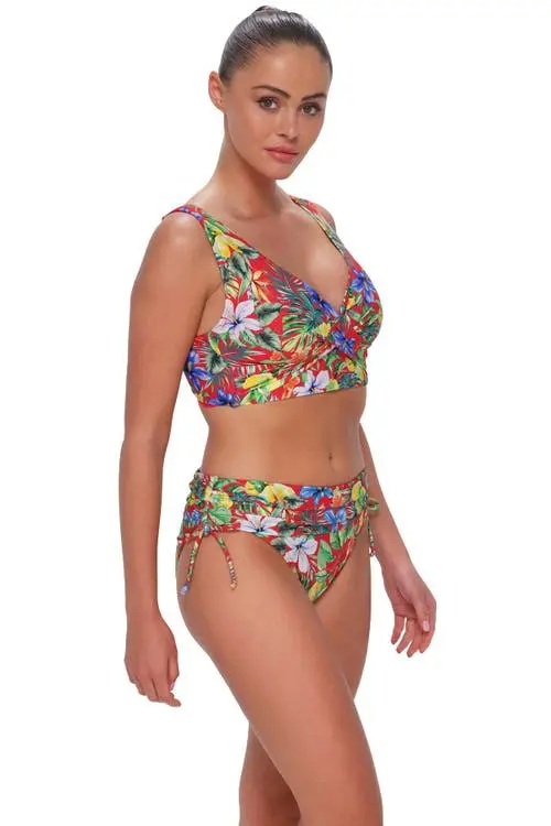 SUNSETS Elsie Dd-cup Bikini Top - Surf's Up