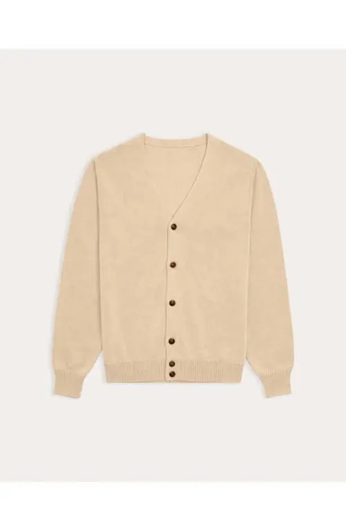 FORTELA Oliver Cotton Knit Cardigan - Ecru