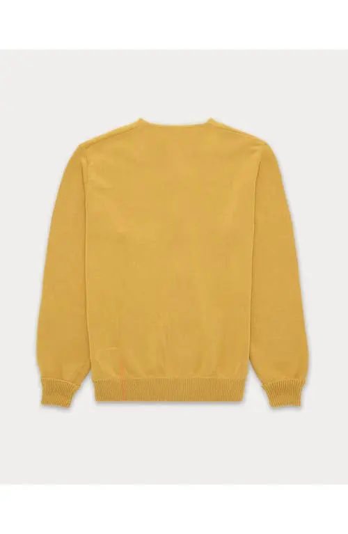 FORTELA Oliver Cotton Knit Cardigan - Mustard
