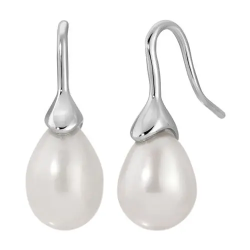 HEAVEN MAYHEM Odette Pearl Drop Earrings - Pearl/silver