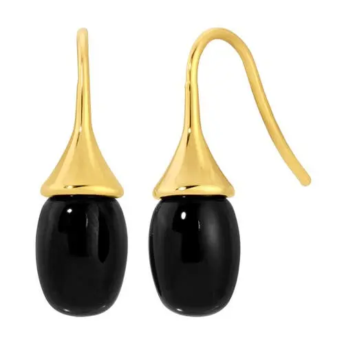 HEAVEN MAYHEM Odette Earrings - Black/gold