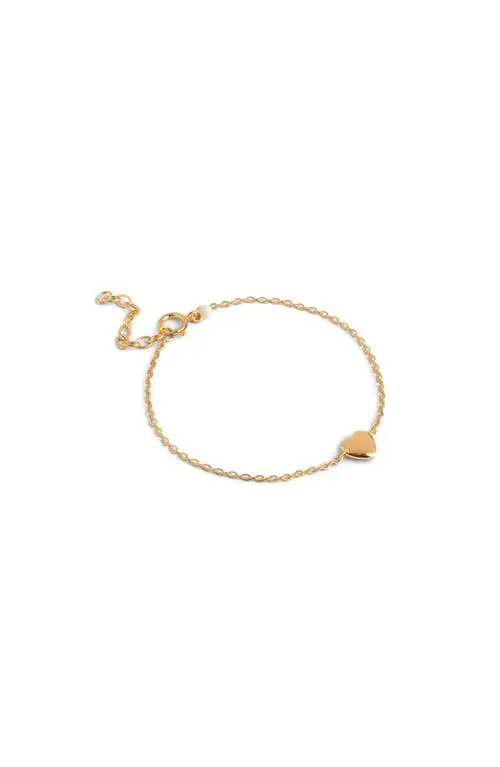 ENAMEL COPENHAGEN Amore Heart Bracelet - Gold