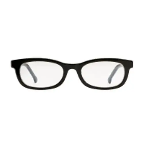 HEAVEN MAYHEM Rhey Oval Sunglasses - Black/clear