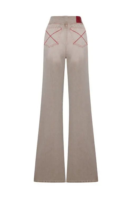 PCFG Pure Cotton Flare Denim Pant