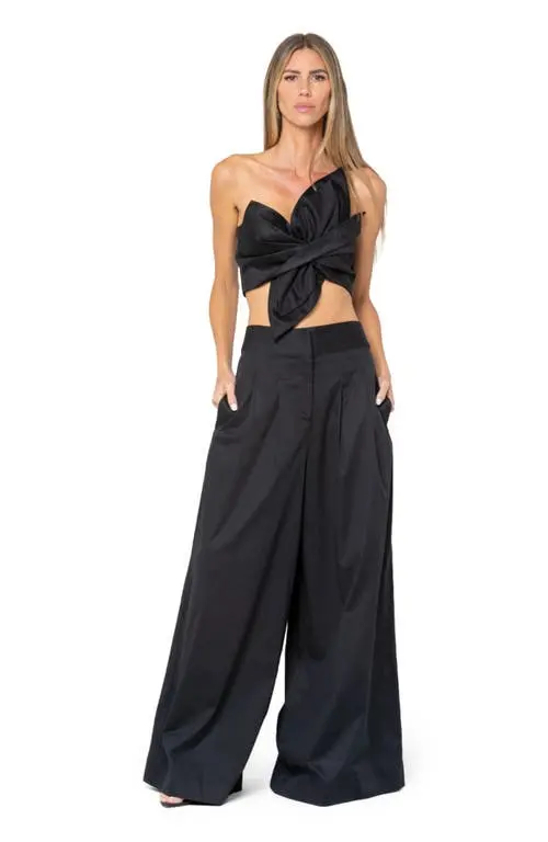 JBQ Orchid Mini Top - Black