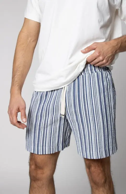 LEISURE LAB Boca Striped Shorts - Horizons
