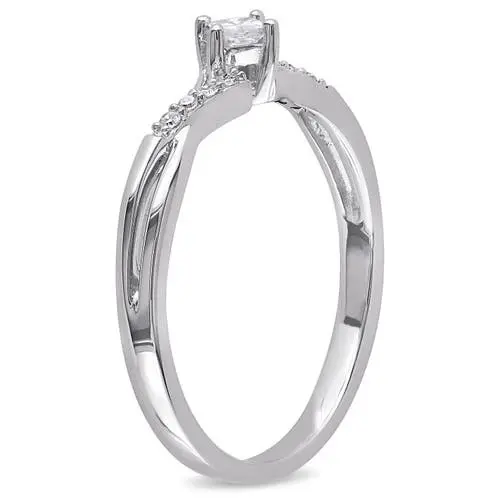 JULIANNA B. Diamond Princess-cut Engagement Ring
