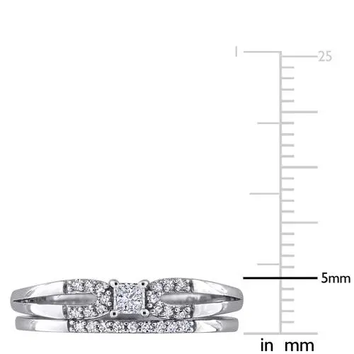 JULIANNA B. Diamond Bridal Ring Set