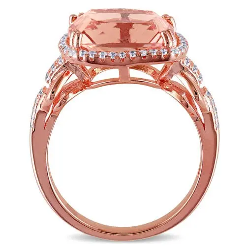 JULIANNA B. Cubic Zirconia Halo Ring