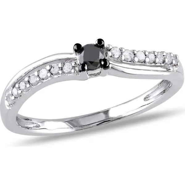 JULIANNA B. Sterling Silver Engagement Ring - Diamond