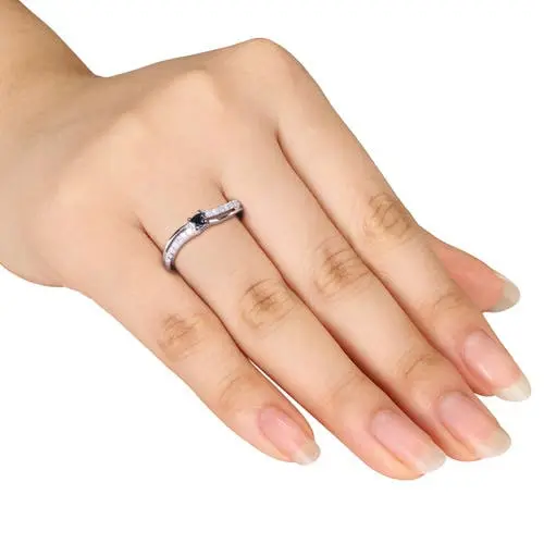 JULIANNA B. Sterling Silver Engagement Ring