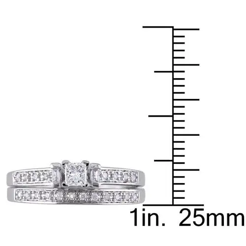 JULIANNA B. Diamond Multi-shape Bridal Ring Set