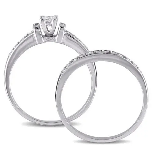 JULIANNA B. Diamond Multi-shape Bridal Ring Set
