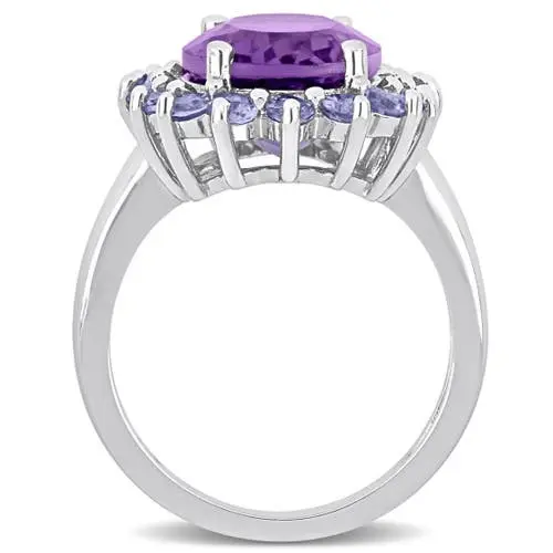 JULIANNA B. And Tanzanite Halo Cocktail Ring