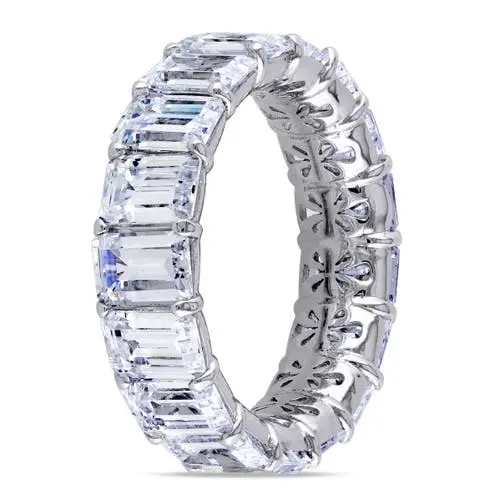 JULIANNA B. Cubic Zirconia Emerald-cut Eternity Ring