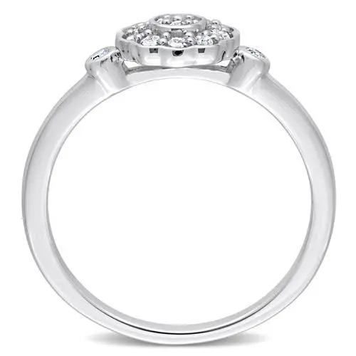 JULIANNA B. Diamond Flower Ring