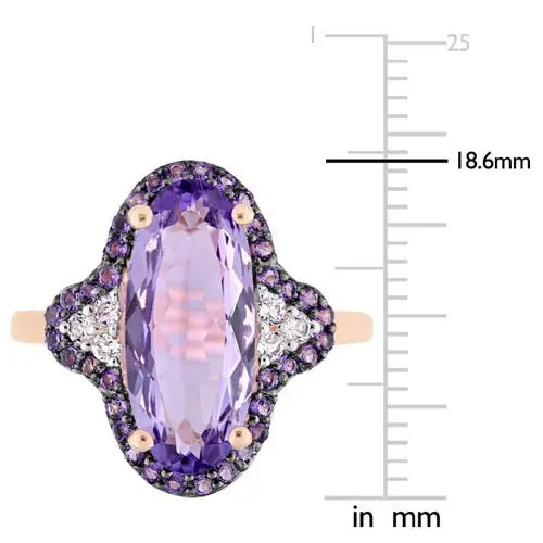 JULIANNA B. White Topaz Halo Ring