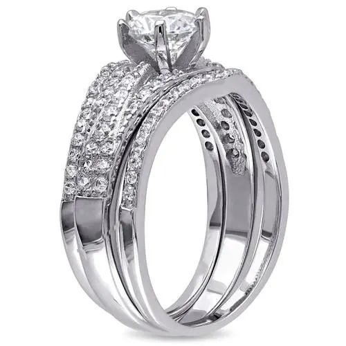 JULIANNA B. Cubic Zirconia Bridal Ring Set