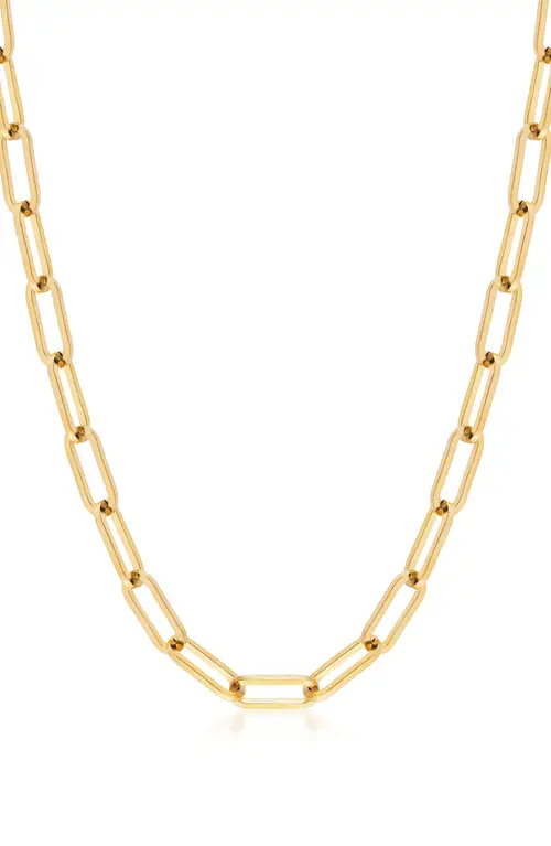NIALAYA Link Chain Necklace - Gold