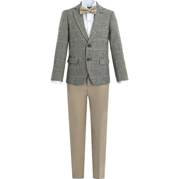 MOUSTACHE Checkered Blazer And Trousers Set