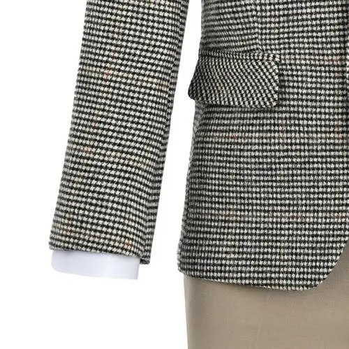 MOUSTACHE Checkered Blazer And Trousers Set