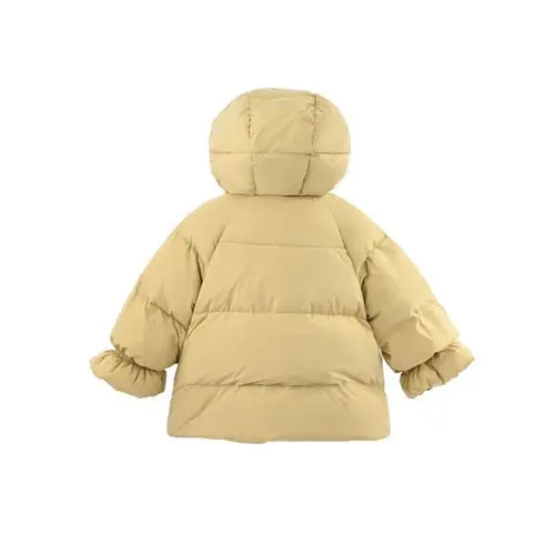 MIMI TUTU Glow Heart-pocket Puffer Jacket - Yellow
