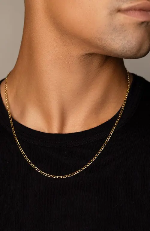 NIALAYA Figaro Chain Necklace - Gold