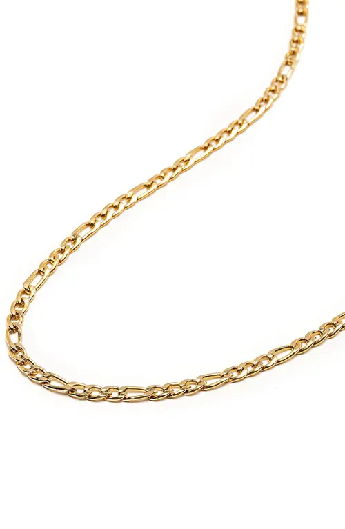 NIALAYA Figaro Chain Necklace - Gold