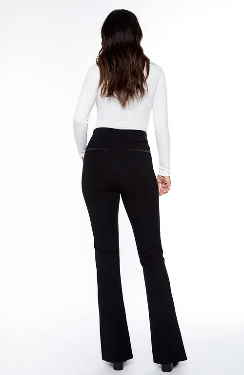 BLUE REVIVAL Ooh La La Ponte Bootcut Pants With Beading