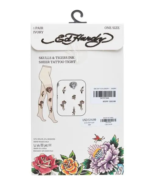 Ed Hardy Tiger Tattoo Tights