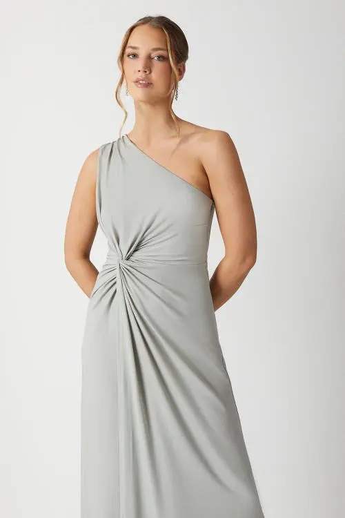 Coast Twist One Shoulder Jersey Dress