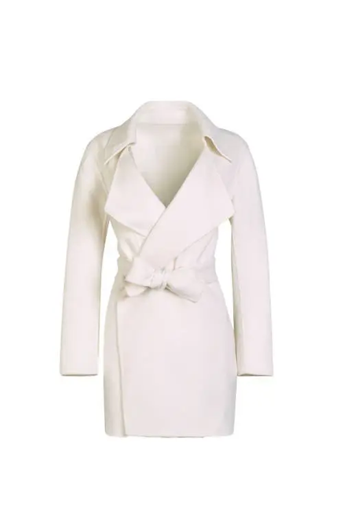 Anne Fontaine Delacroix Wool Blend Coat