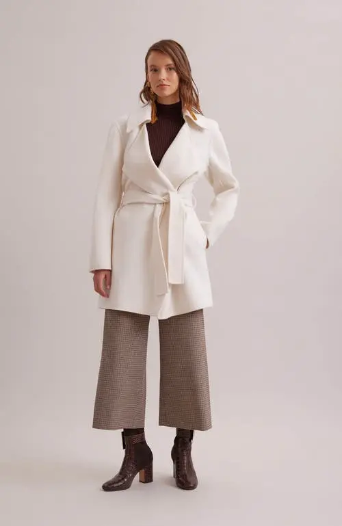 Anne Fontaine Delacroix Wool Blend Coat
