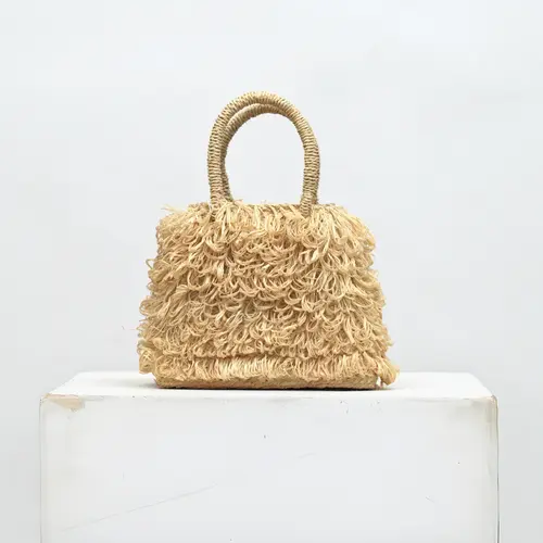 INDEGO AFRICA Limited Edition Kellyrwanda Bag - Natural