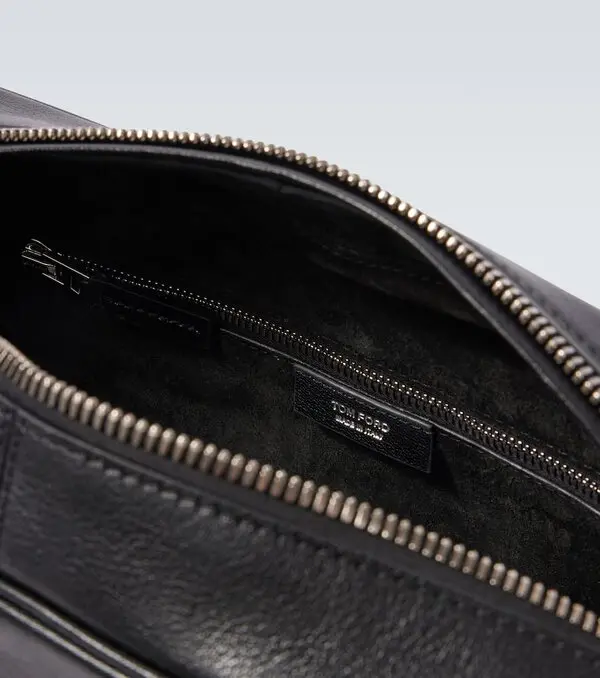 TOM FORD Leather Messenger Bag