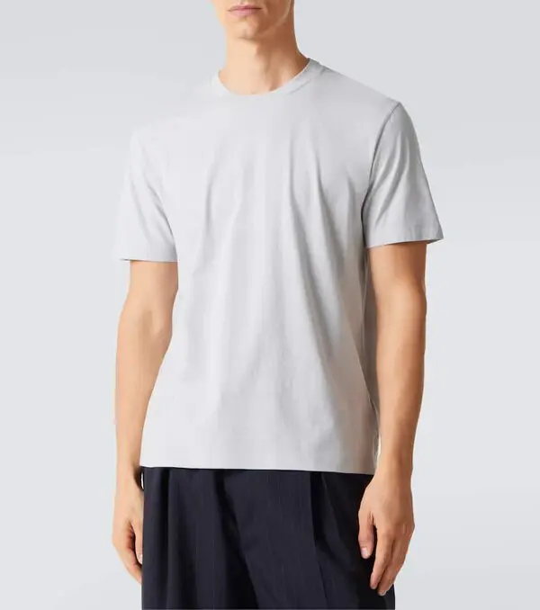 MAISON MARGIELA Set Of 3 Cotton Jersey T-shirts - Grey