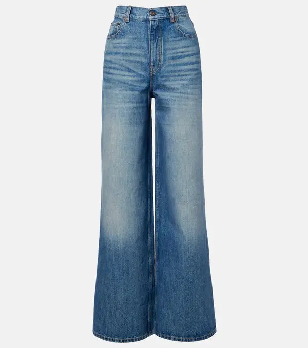 Chloé High-rise Wide-leg Jeans