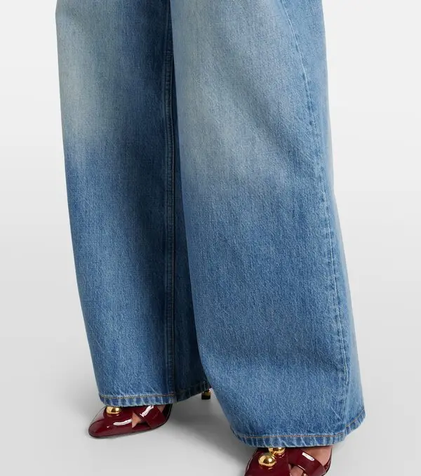 Chloé High-rise Wide-leg Jeans